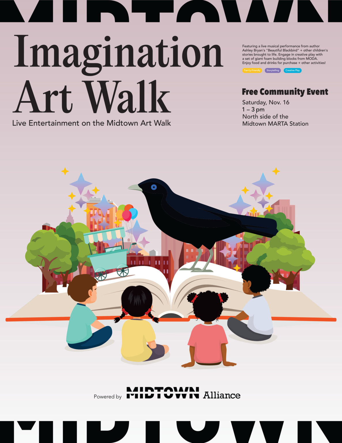 Imagination Art Walk: Children's Story Performance - Midtownatlanta.org